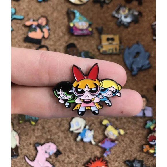 POWERPUFF GIRLS | Jewelry | Powerpuff Girls Enamel Pin New | Poshmark